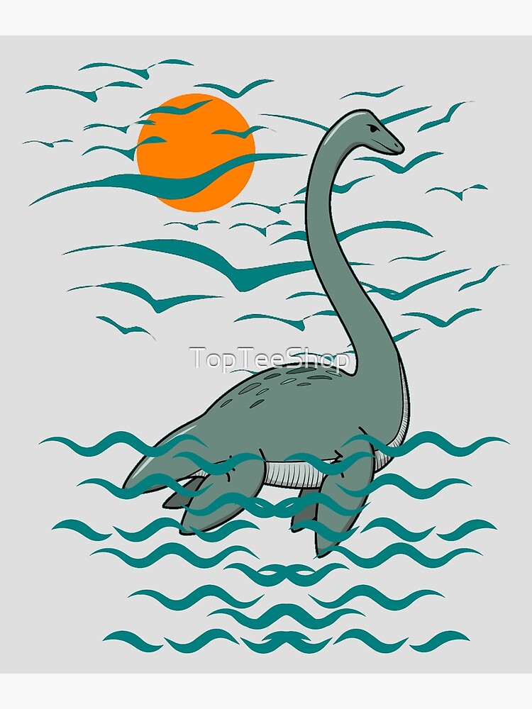 "Loch Ness Monster Nessie Cryptid Scottish Lake Scotland Souvenir Gift ...