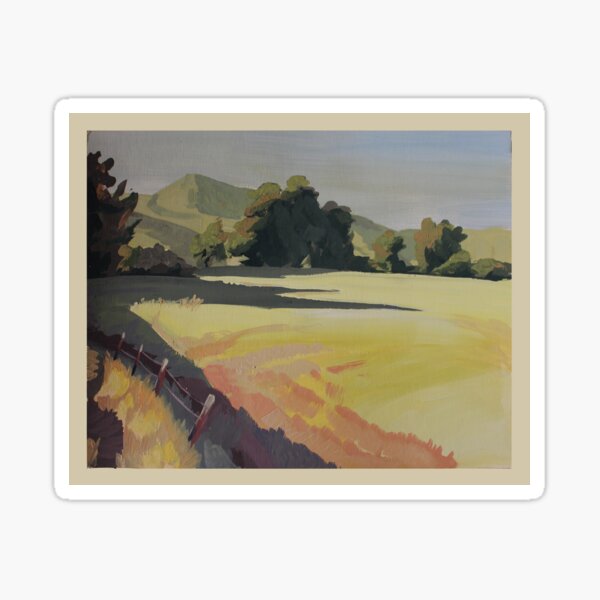 "Field" Sticker for Sale by sawlauncher | Redbubble