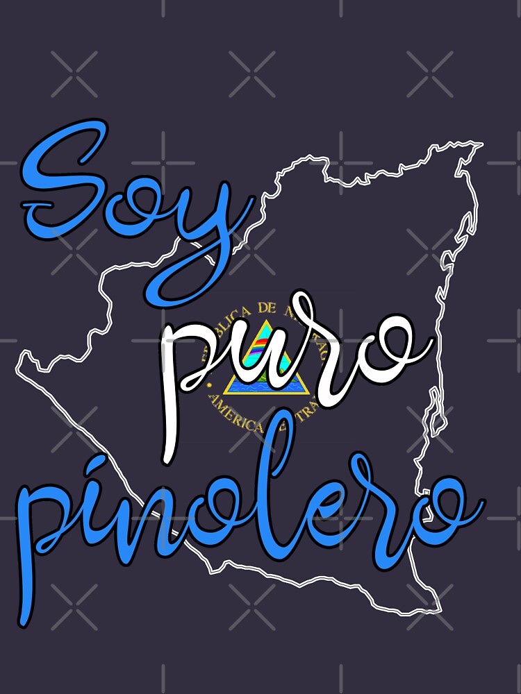 Camiseta «Soy Puro Pinolero Camisetas de Nicaragua Playera Mapa De ...