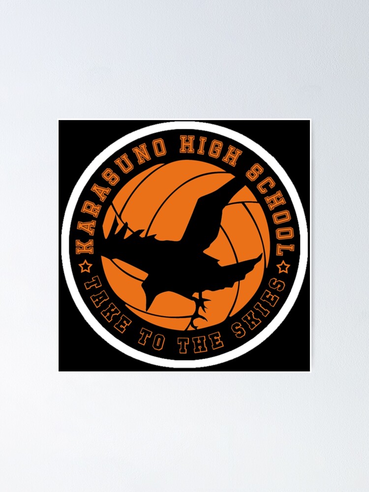 "Haikyuu - Karasuno Team Symbol" Poster von invinciblemoon | Redbubble