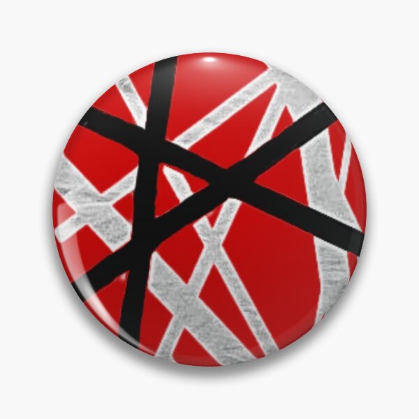Eddie Van Halen Pins and Buttons | Redbubble