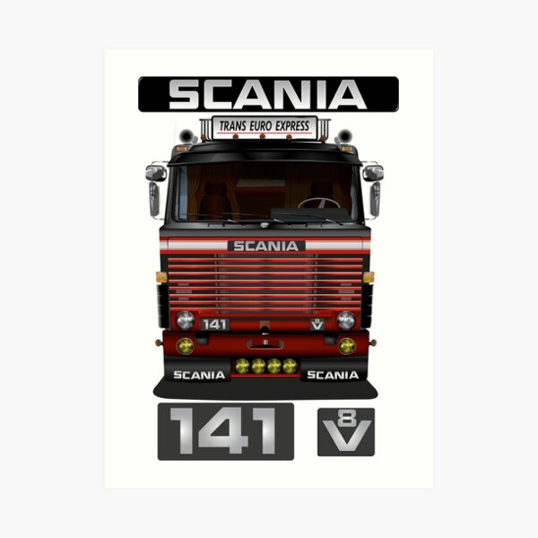 Scania Wall Art | Redbubble