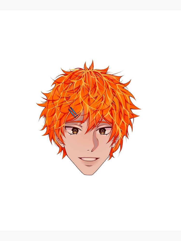 "Shoyo Hinata face Haikyuu" Art Print for Sale by Art-Pigeon8 | Redbubble