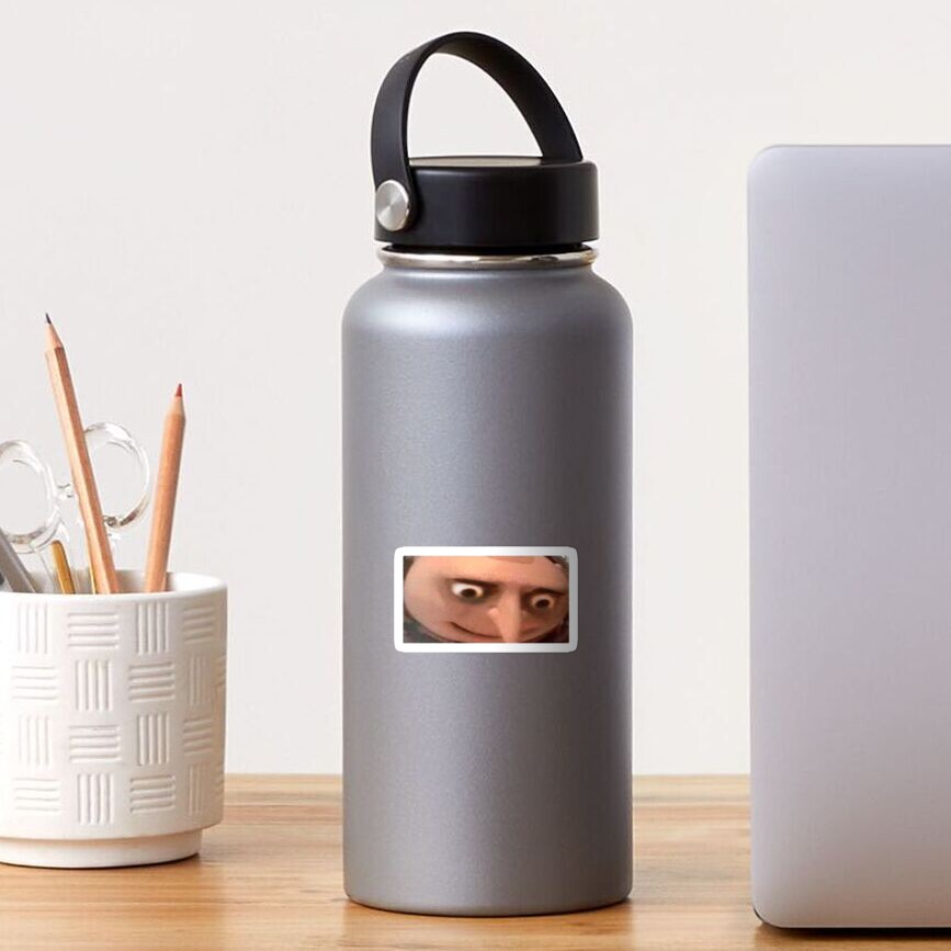 "Gru meme" Sticker for Sale by Eddlela | Redbubble