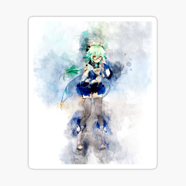 "Genshin Impact - Sucrose" Sticker for Sale by Stylizing4You | Redbubble