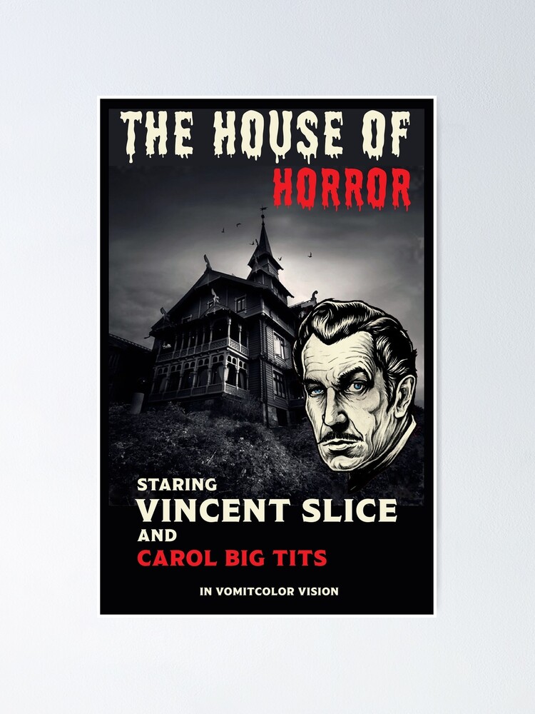 "Vincent Price - Vincent Price Horror Movie Gifts - Comedy Horror ...