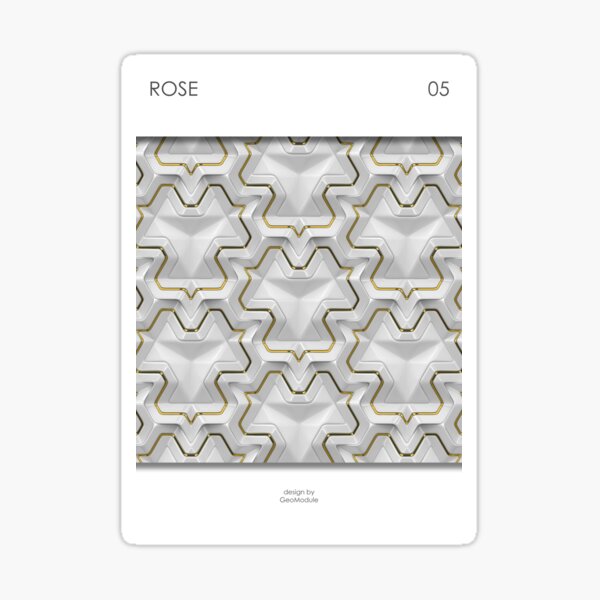 "Rose 05" Sticker for Sale by GeoModule | Redbubble