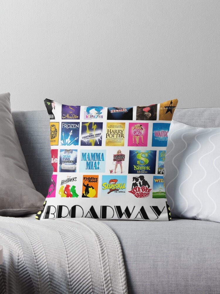 "Broadway Musical Logo" Sticker for Sale by Max Sklar | Redbubble