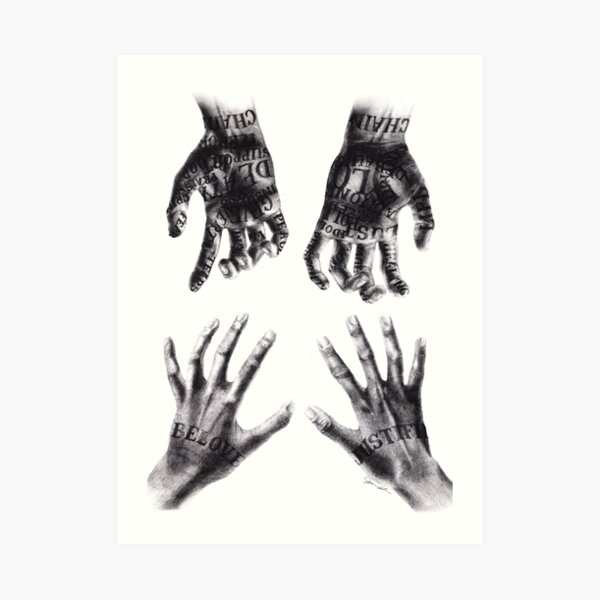 "Forgiven Hands | Redeemed Hands | Christian Religious Wall Art ...