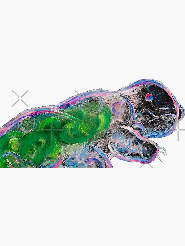 "Tardigrade" Sticker by StarBitz | Redbubble