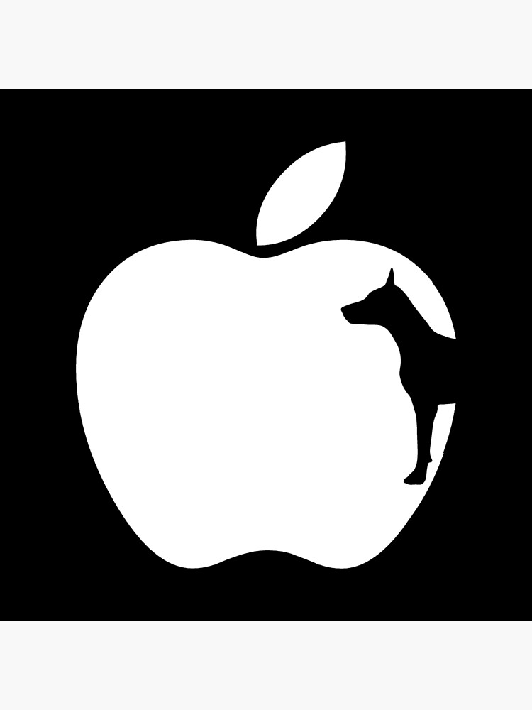 "Black Dog Computers Man and His Best Friend PC Phone Logo" Art Print ...