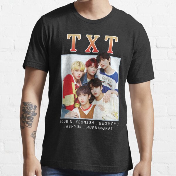 "TXT Tomorrow x Together CUTE Vintage 90s Band Tee" T-shirt for Sale by ...