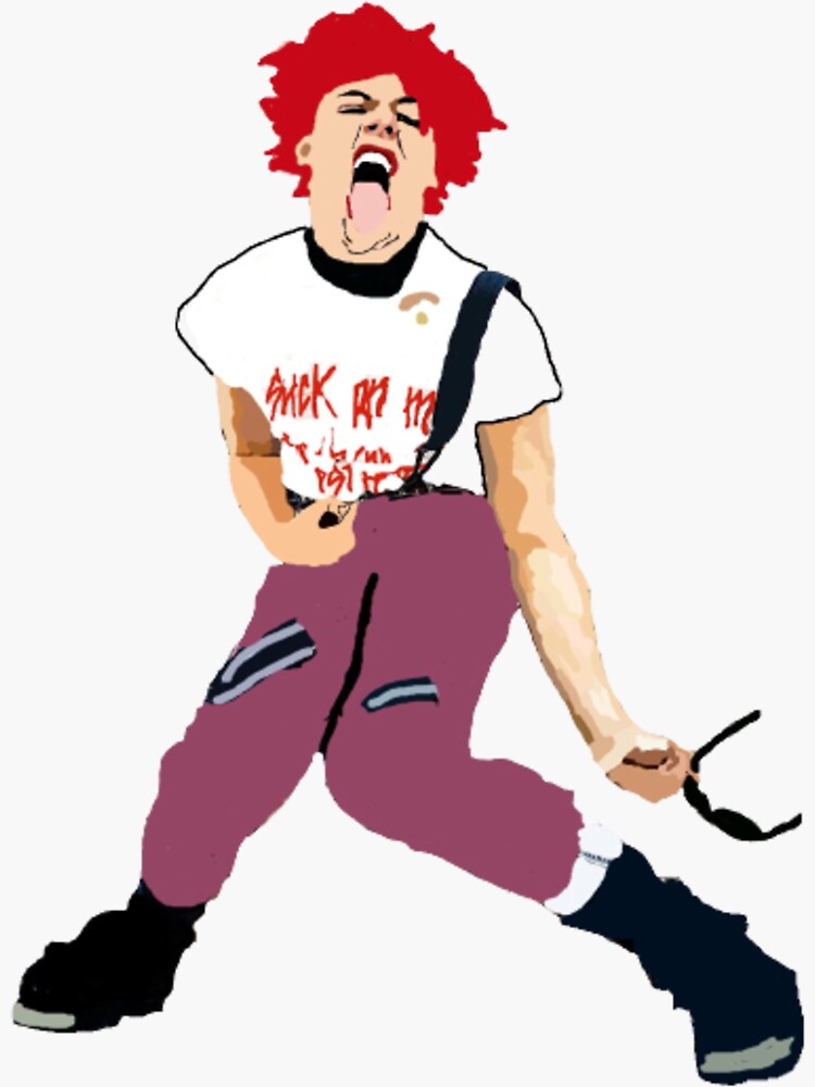 "YUNGBLUD" Sticker for Sale by orsiches | Redbubble