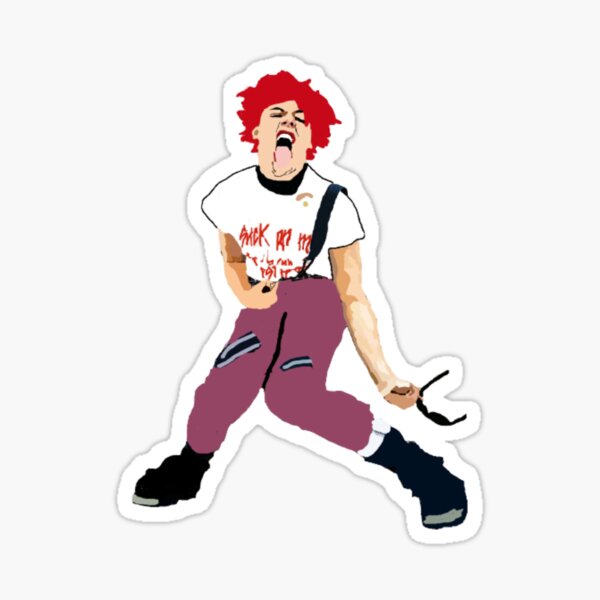 "YUNGBLUD" Sticker for Sale by orsiches | Redbubble