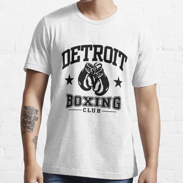 "Detroit Boxing Club" Essential T-Shirt for Sale by VicFreedomind ...