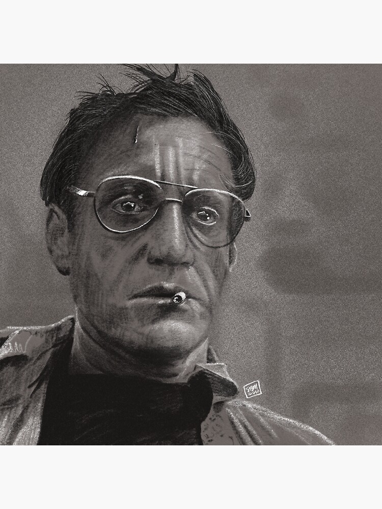 "Chief Brody" Sticker for Sale by horrormaps | Redbubble