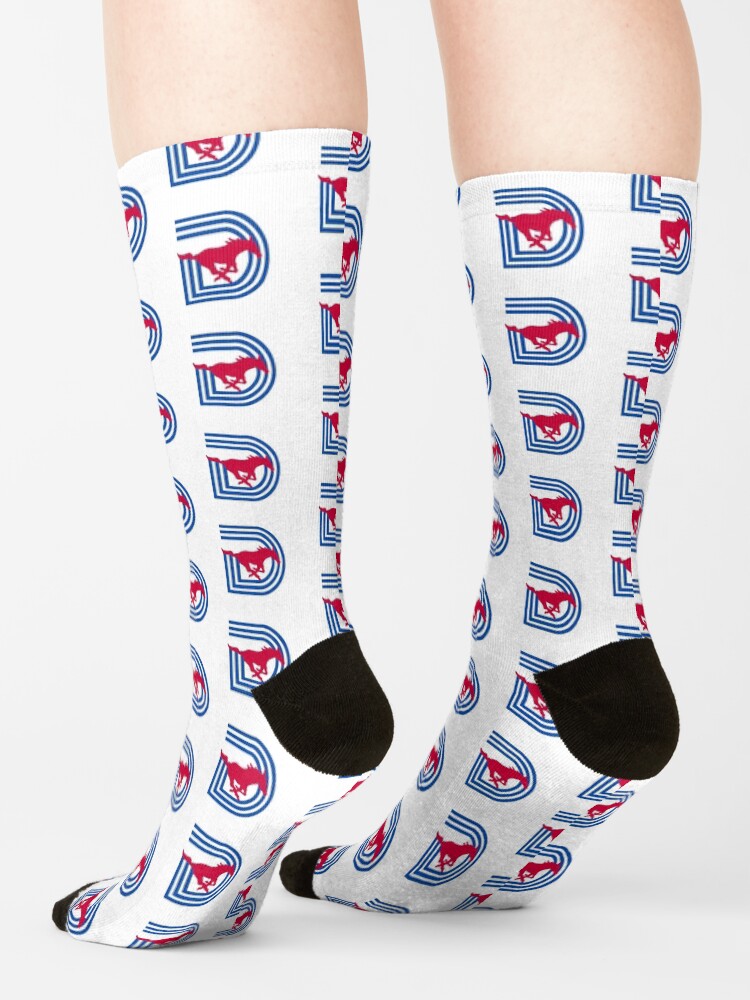 "SMU Triple D Logo" Socks by one-broke-kid | Redbubble