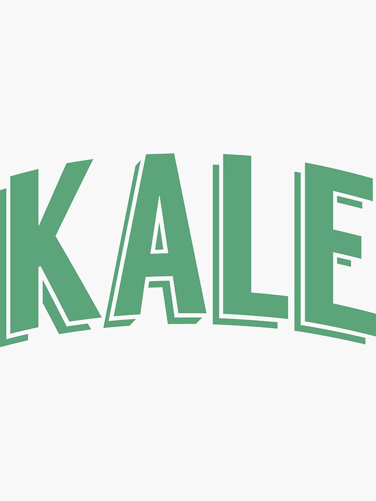 "KALE" Sticker by nonique | Redbubble