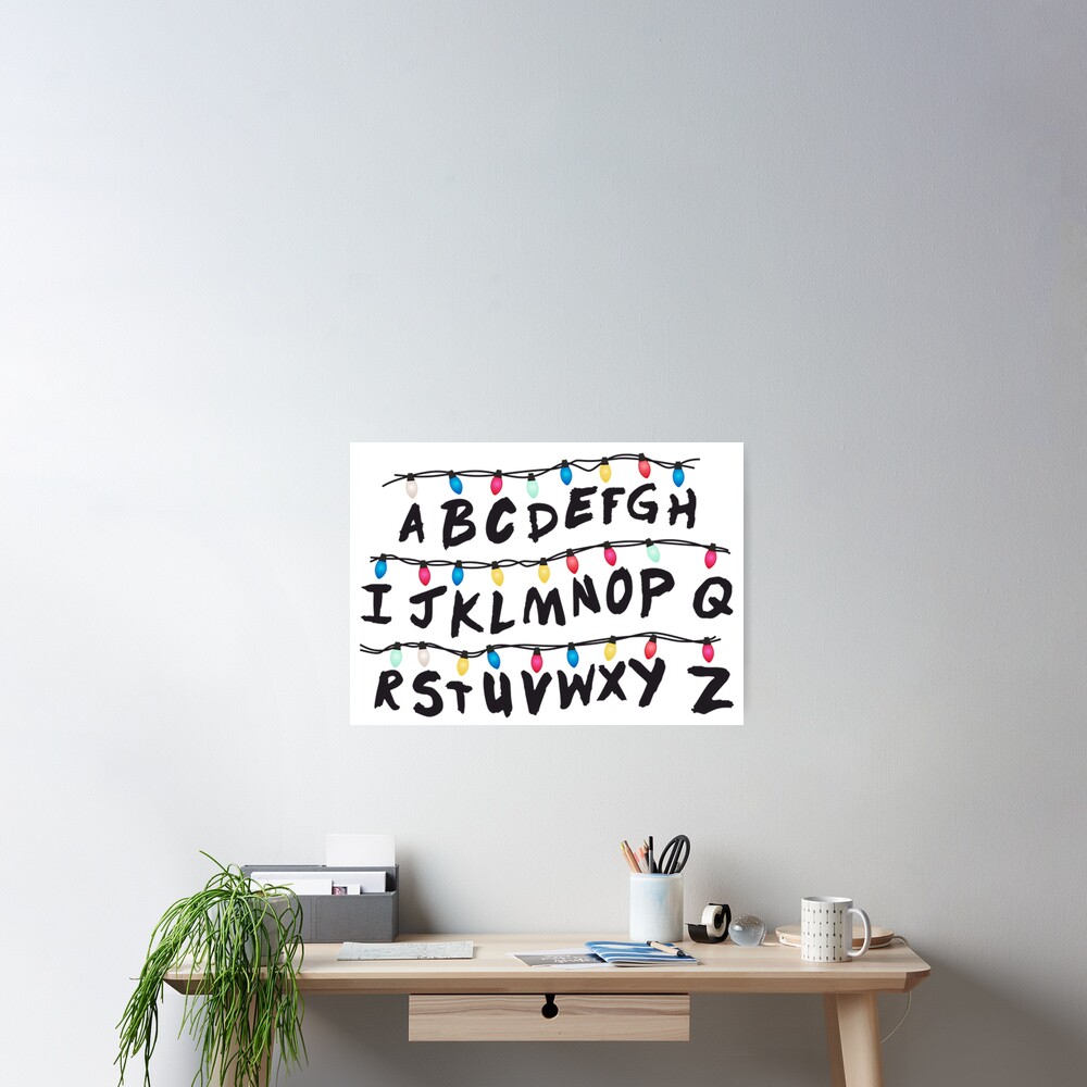 "ABCDEFGH" Poster for Sale by Ceced0107 | Redbubble