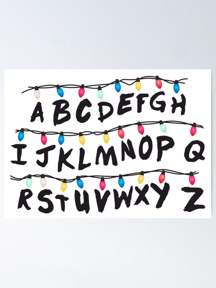 "ABCDEFGH" Poster for Sale by Ceced0107 | Redbubble