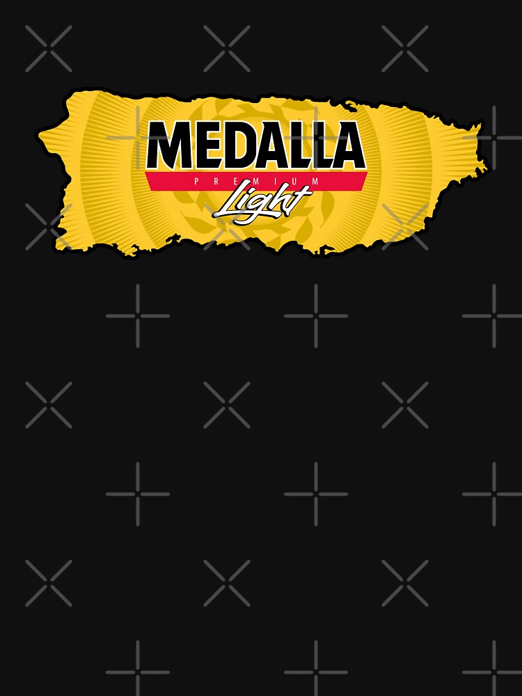 "Medalla Light Puerto Rico" Essential T-Shirt for Sale by Liomal ...