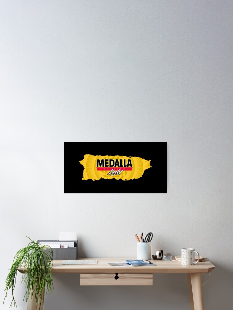 "Medalla Light Puerto Rico" Poster for Sale by Liomal | Redbubble