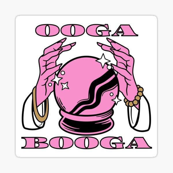 "OOGA BOOGA" Sticker for Sale by WestonVegas | Redbubble