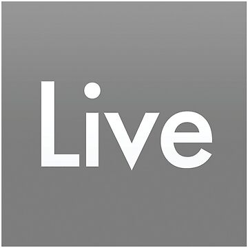 "Live Box Logo" Sticker for Sale by BonBonTheDJ | Redbubble