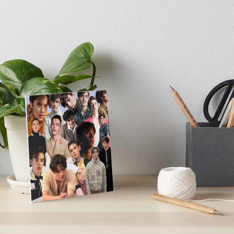 "Louis Partridge Collage" Art Board Print by laumazu | Redbubble