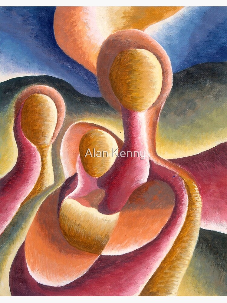 "The Family (abstract)" Framed Art Print for Sale by alankenny | Redbubble