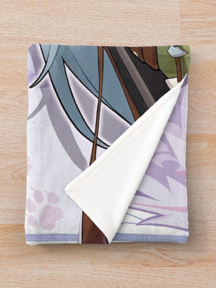 "Genshin Impact - Razor Birthday Official Artwork 2020" Throw Blanket ...