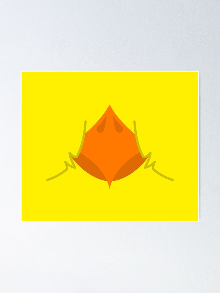 "Birdie Face" Poster for Sale by amullen0 | Redbubble