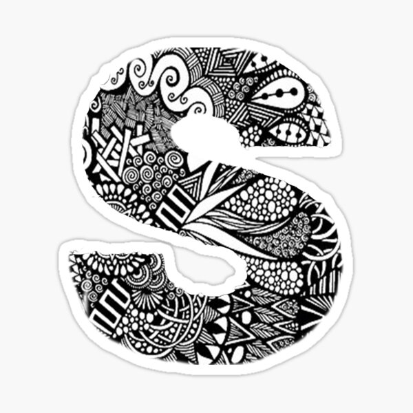 Initial S Stickers | Redbubble