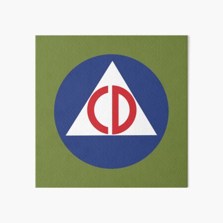 "Civil Defense (1941 Logo)" Art Board Print for Sale by dkorves | Redbubble
