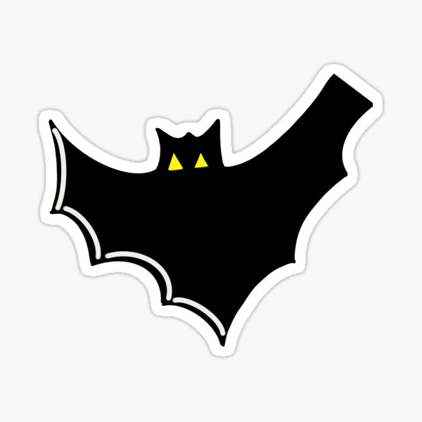 "Batty " Sticker for Sale by Beautyinsim7 | Redbubble