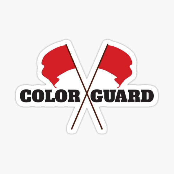 "Color Guard" Sticker by 4AllTimes | Redbubble