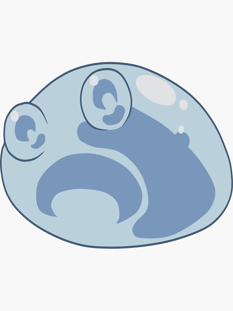"That Time I Got Reincarnated as a Slime - Rimuru Shock Emoji" Sticker ...