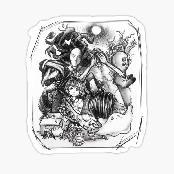 "Containment Breach!" Sticker for Sale by ElisaDesigns | Redbubble