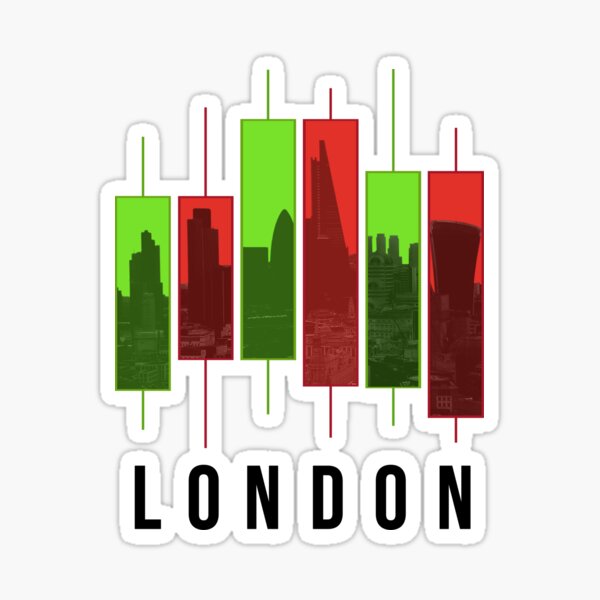 "London Trader" Sticker by TheAlphaCave | Redbubble