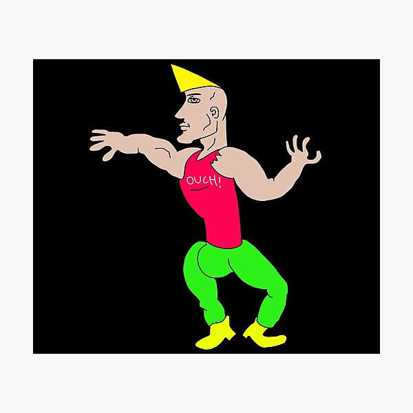 "CHAD MEME" Photographic Print by gin3art | Redbubble