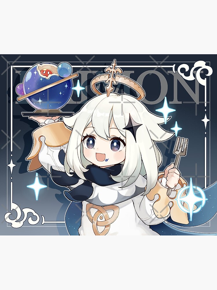 "Genshin Impact - Paimon Birthday Official Artwork 2020" Art Print by ...