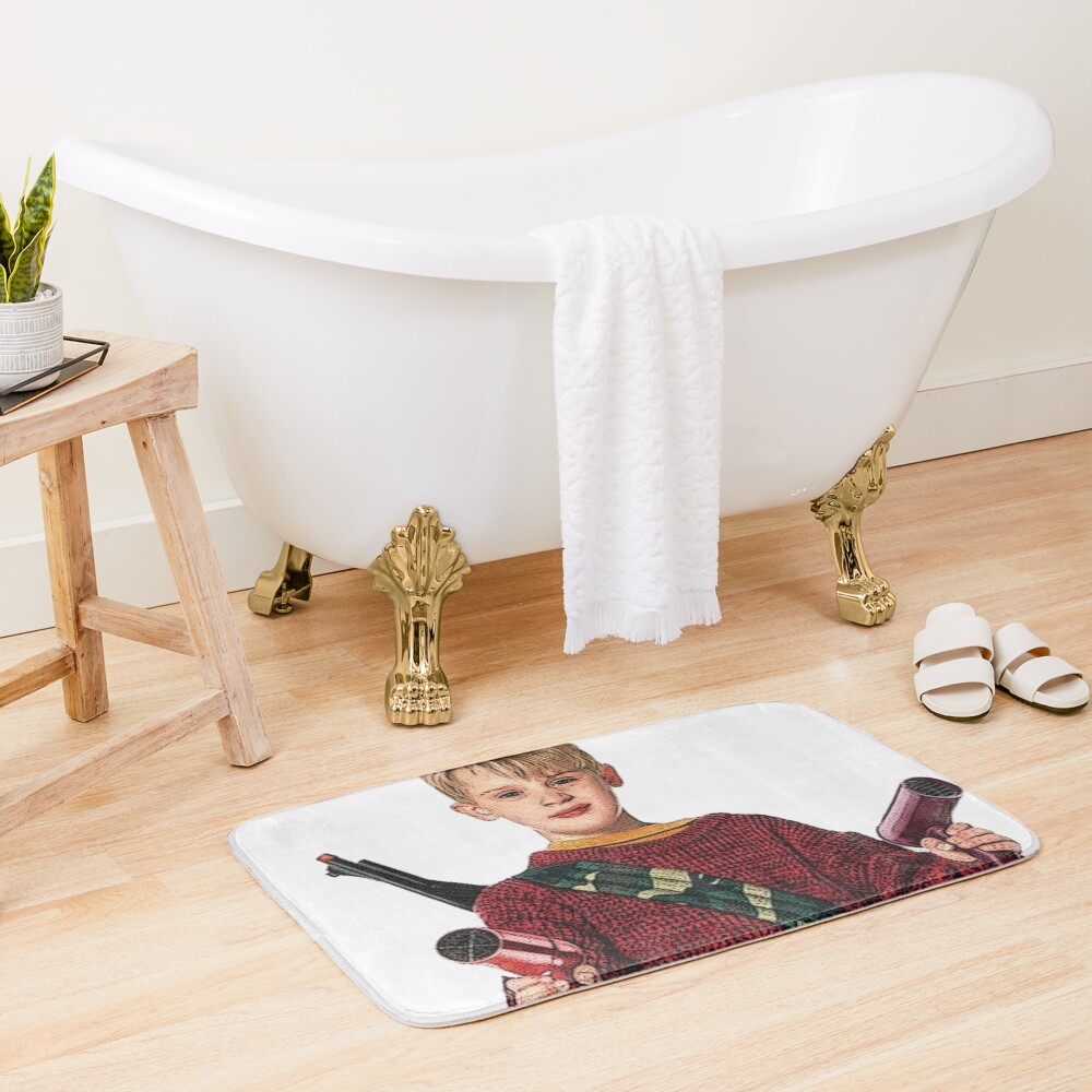 Kevin McCallister Home Alone Christmas Movie | Bath Mat sold by Nedal ...