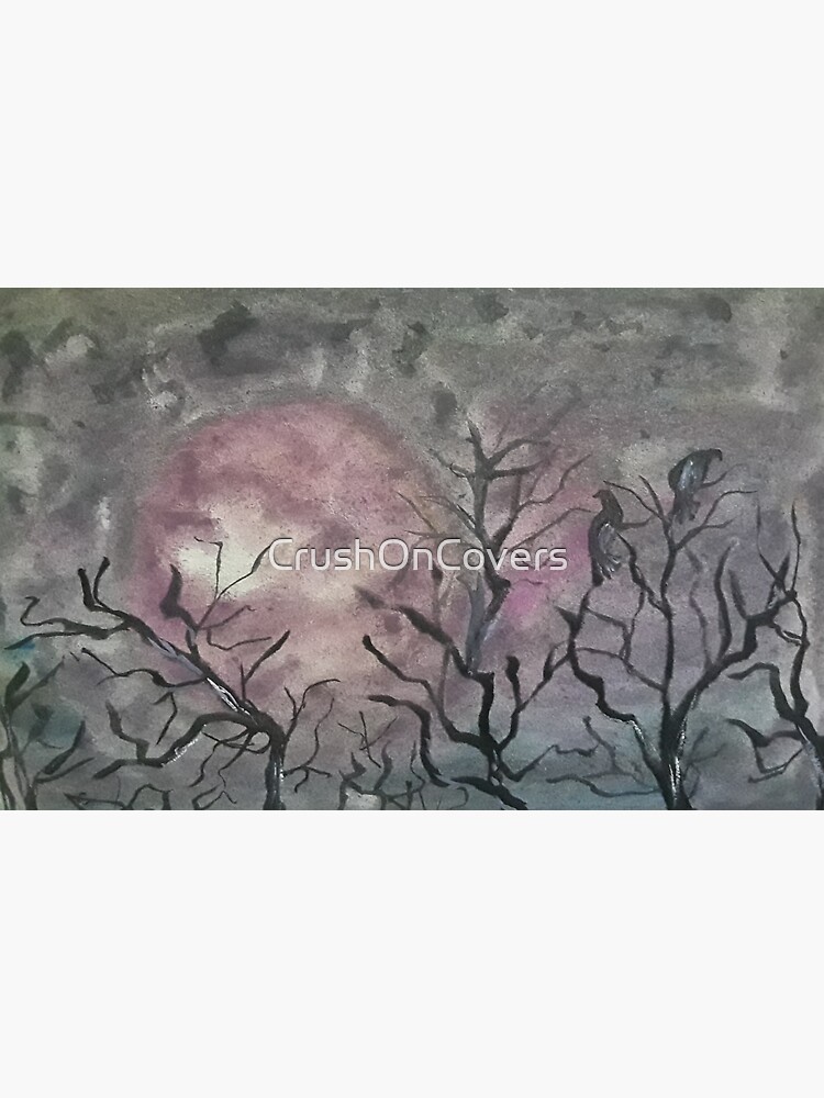 "Pink Moon" Sticker by CrushOnCovers | Redbubble