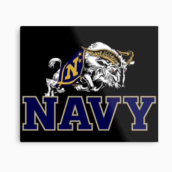 "USNA UNITED STATES NAVAL ACADEMY BILL THE GOAT MASCOT NAVY" Metal ...