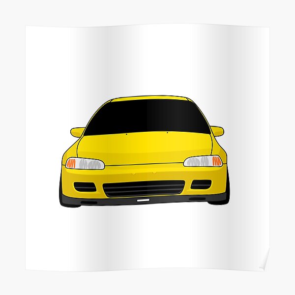 Civic Eg Posters | Redbubble