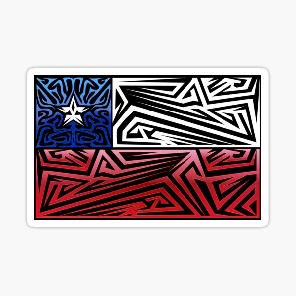 "Crazy Flag # 48" Sticker by Vanwizle | Redbubble