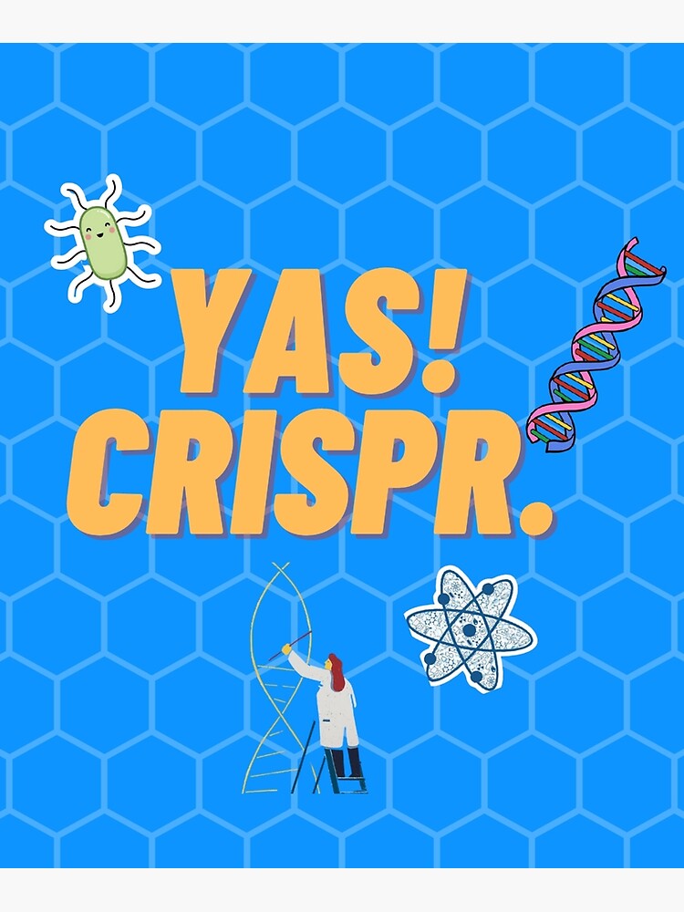 "DNA CRISPR" Poster by rukiaammi | Redbubble
