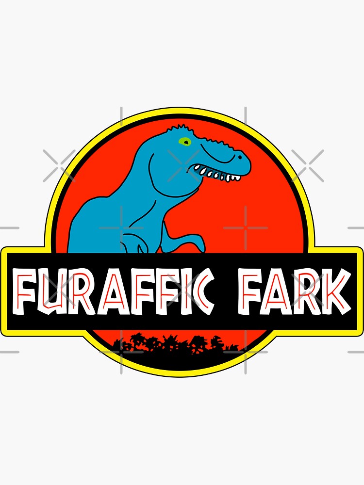 "Furaffick Fark" Sticker by Fernando Vidal Llavata | Redbubble