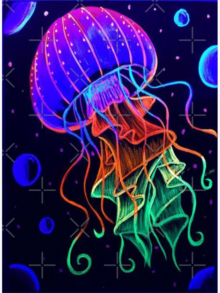 "Rainbow Jellyfish | DreamscapesbyTeresa " Sticker for Sale by ...