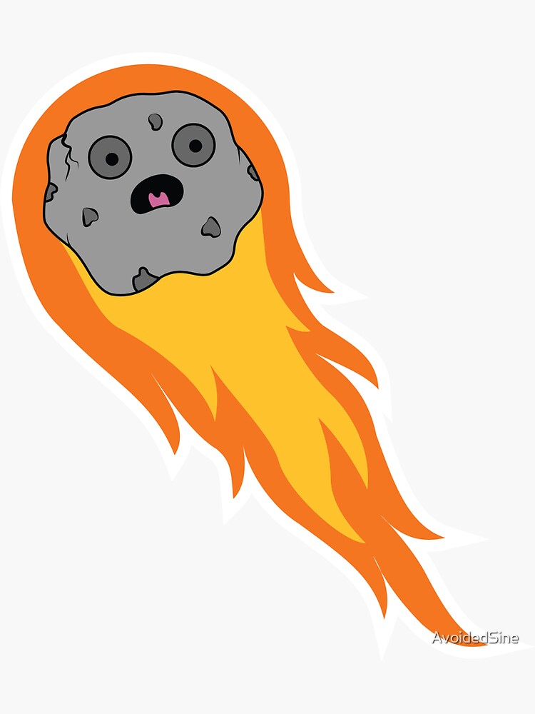 "Comet" Sticker by AvoidedSine | Redbubble